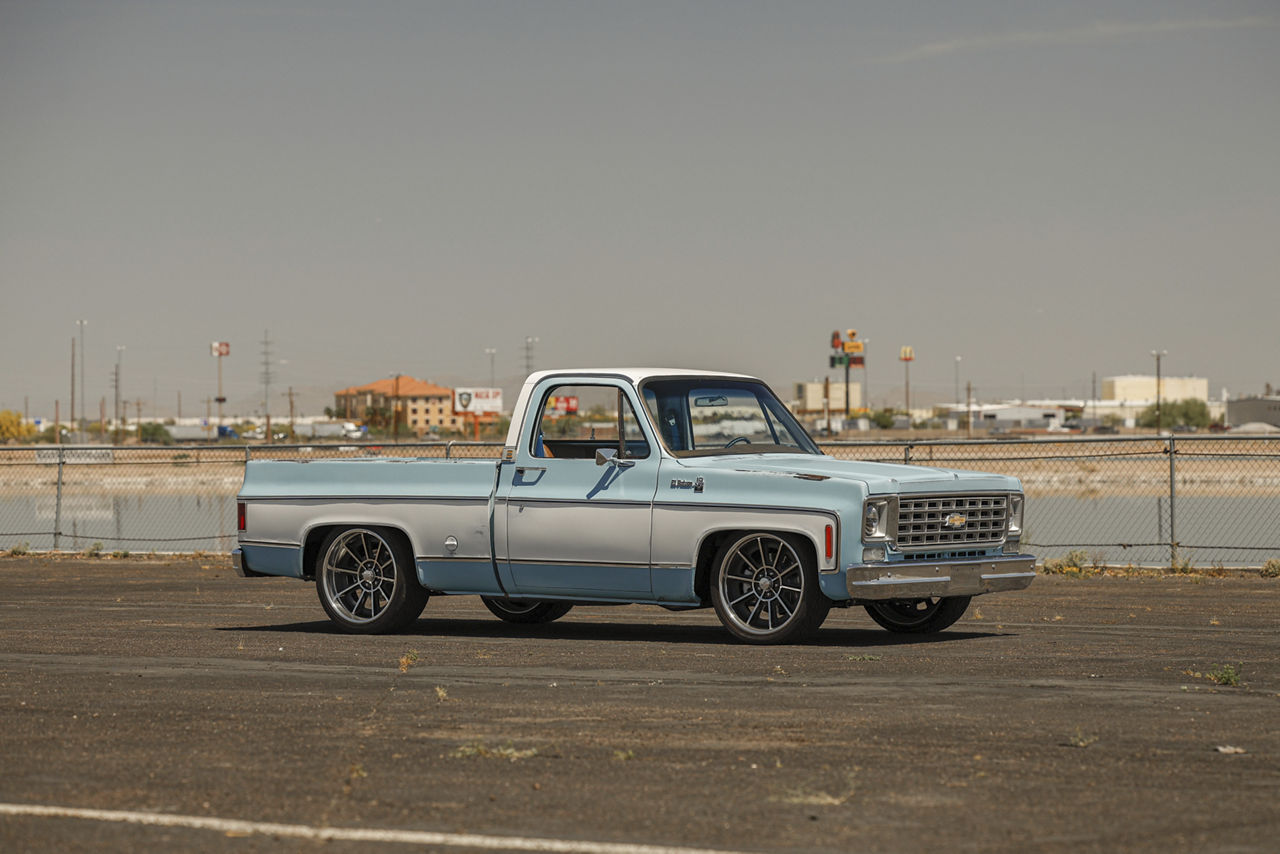 1976 Chevrolet C10 - American Racing VF527 - Black | Wheel Pros